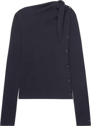 Courrèges Cardigan mit Knotendetail - Schwarz