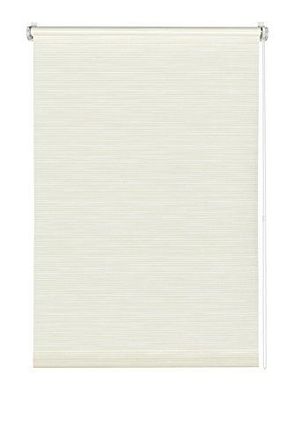 Gardinia EASYFIX Rollo Dekor 103 Streifen wei&szlig;/beige 120 x 150 cm 33168