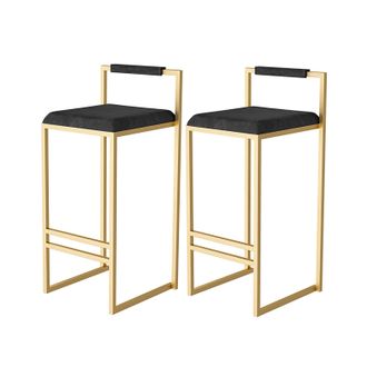 Generic Barhocker-Set (2er-Set) f&uuml;r K&uuml;che, Hotel, Restaurant, Kneipe, Tresen, Caf&eacute;