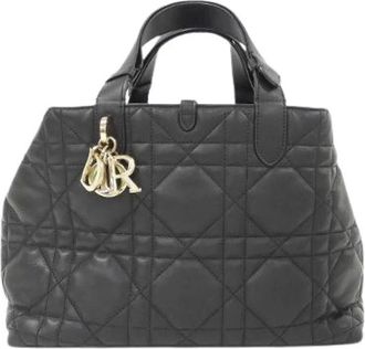 Dior Pre-owned Sac cabas Toujours en cuir de veau - Femme - Pre-owned - Noir - Taille: ONE Size