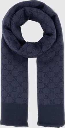Gucci &Eacute;charpe en m&eacute;lange de laine et de soie &agrave; motif jacquard GG