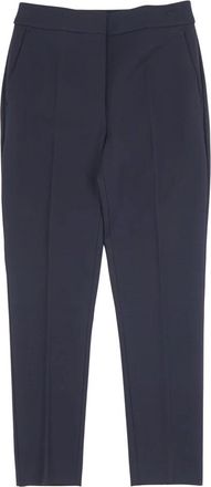 Max Mara Femme, Pantalons, Bleu, Taille: 36 FR Pegno Slim-fit Pantalons