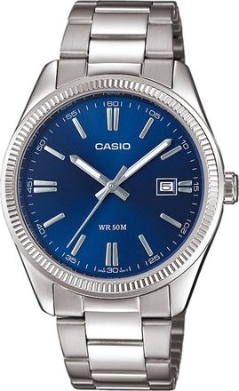 Casio Uhr Casio MTP-1302PD-2AVEF Silberfarben