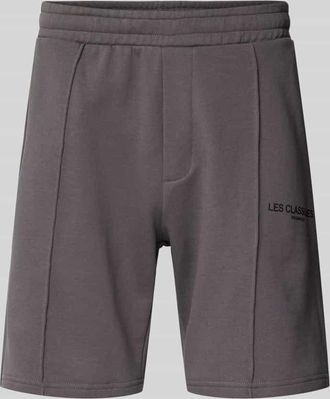 Only & Sons Regular Fit Sweatshorts mit fixierten B&uuml;gelfalten