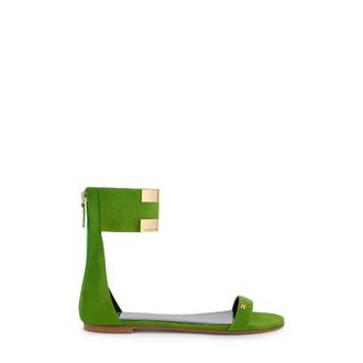Elisabetta Franchi Damen, Schuhe, Gr&uuml;n, 41 EUGr&ouml;&szlig;e