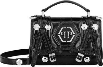Philipp Plein Crossbody Bags - Henkeltasche Hexagon - Gr. unisize - in Schwarz - für Damen