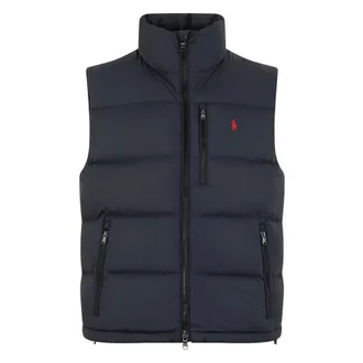 Polo Ralph Lauren Homme, Vestes, Bleu, Taille: L Gilet matelass&eacute;