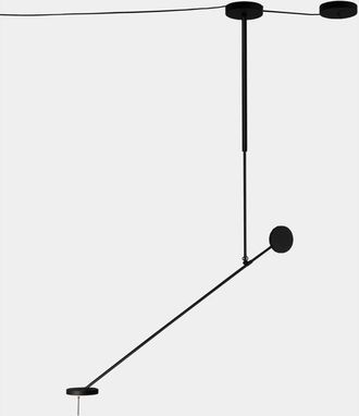 Leds - C4 Grok Invisible - LED-Deckenanh&auml;nger Matt Black Mains Dimming (lc) 765lm 3000K