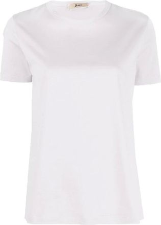 Herno Femme, Tops, Blanc, Taille: 48 FR Crewneck T-Shirt