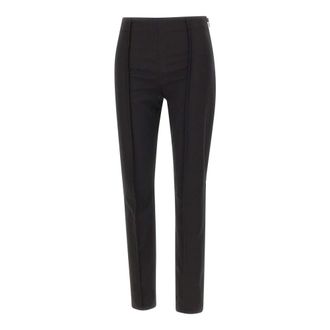 Maison Margiela Femme, Pantalons, Noir, Taille: 36 FR Pantalon Slim