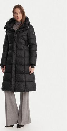 Fracomina Winterjacke FS25WC3001O42301 Schwarz Regular Fit