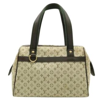Louis Vuitton Sac &agrave; main Pre-owned Monogram Mini Josephine PM - Femme - Pre-owned - Vert - Taille: ONE Size