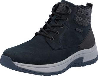 Rieker Herren 11004 Schnürstiefel, blau 14, 47 EU