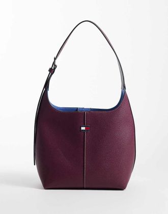 Tommy Jeans City-Bucket-Bag in Braun