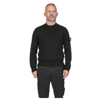 Stone Island Herren, Strickwaren, Schwarzk, MGr&ouml;&szlig;e