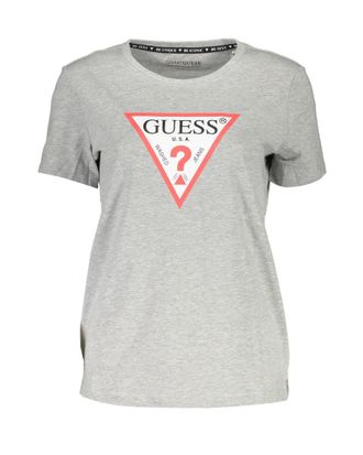 Guess Damen Kurzarm Rundhals Original T-Shirt