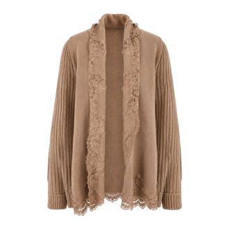 Ermanno Scervino Cardigans - Femme - Pulls - Brun - Taille: 38 FR