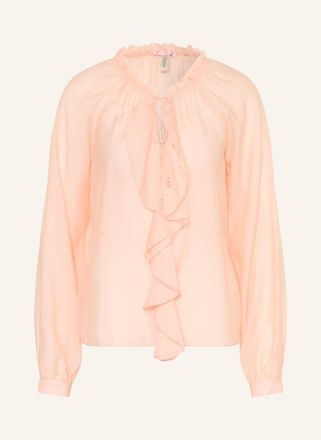 Guess Blusenshirt Maelys Mit Volants orange