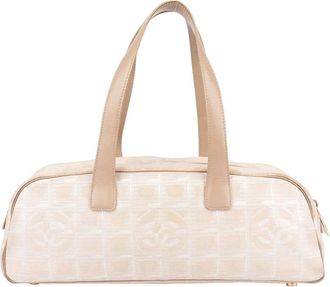 Chanel Crossbody Bags - Chanel Travel Line Monogram Handbag - Gr. unisize - in Beige - f&uuml;r Damen