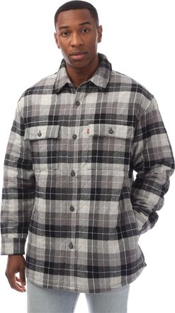 Levi's Herren Bernal Heights Overshirt Hemd, Crenshaw Plaid Bright White, Mehrfarbig, XS