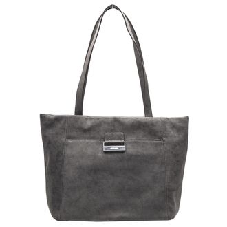 Gerry Weber be different Shopper, große Damen Tasche für die Stadt, geräumiger Shopper in Grau