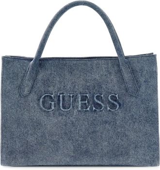 Guess Femme, Sacs, Bleu, Taille: ONE Size Hwdg97 69220 Sac fourre-tout