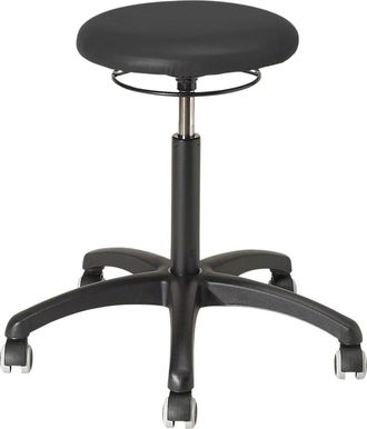 Sport-Tec Drehhocker Standard mit Polster und Rollen