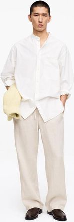 Arket Lockere Leinenhose -Beige