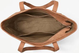 Timberland Tragetasche aus weichem Leder in Braun, Damen, Braun