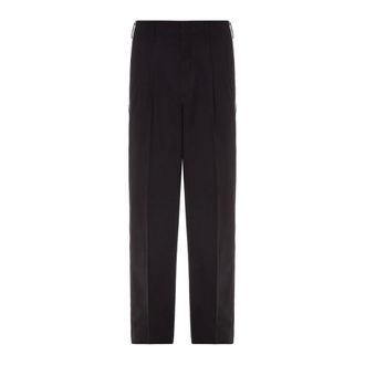Dolce & Gabbana Homme, Pantalons, Noir, Taille: M Pantalon &agrave; plis ray&eacute; sur le c&ocirc;t&eacute;
