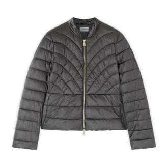 Motivi Leichte kurze Daunenjacke mit hohem Kragen - - Jackets - Damen - Grau - 2XL