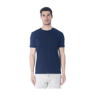 Dondup Homme, Tops, Bleu, Taille: XL T-shirt &agrave; col rond et coupe classique