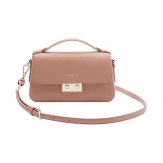 Lacoste Femme, Sacs, Beige, Taille: ONE Size Sac Bandoulière Elysées Nf5099Ph Tulle