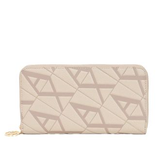 A|X Armani Exchange Beiger Essential Geldbeutel f&uuml;r Frauen - - Accessories - Damen - Beige - ONE SIZE
