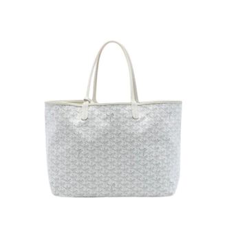 Goyard Sac cabas Saint Louis Pre-owned - Femme - Pre-owned - Blanc - Taille: ONE Size