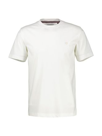 Lerros Herren T-Shirt 1/2 arm (DE/NL/SE/PL, Alphanumerisch, XXL, Regular, Regular, Broken White)