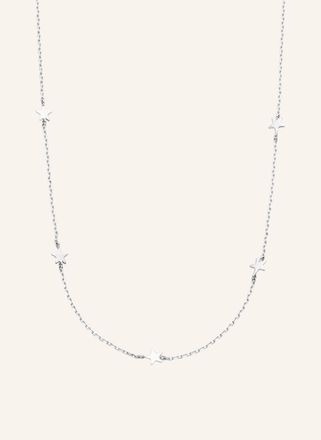 Leaf Halskette Mini Stars Aus 14 Karat Gelbgold silber
