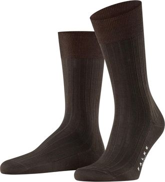 Falke Socken Milano mit Klimaaktiv-Sohle und Rippstruktur in