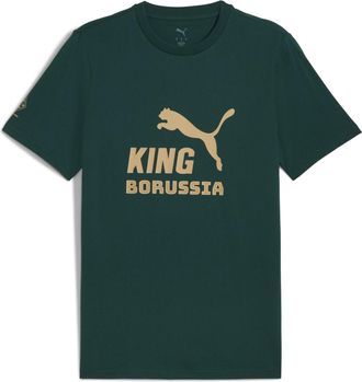Puma Borussia M&ouml;nchengladbach KING Logo T-Shirt Herren, Accessoires, Gr&uuml;n, XS