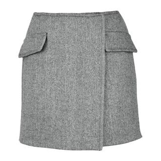 Sportmax Femme, Jupes, Gris, Taille: 38 FR Laccio Mini Skirt