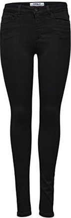 Only Jean Skinny ONLROYAL Taille Haute Skinny Fit Jeans Black XXL 32 Black 1 XXL / L32