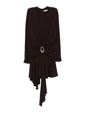 CHRISTOPHER ESBER Robe Courte - Marron