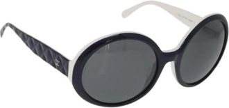 Chanel Pre-owned Vintage Sonnenbrille - - Pre-owned - Damen - Schwarzk - ONE SIZE
