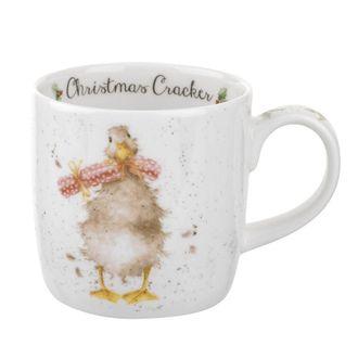 Portmeirion Wrendale Designs Tasse, Porzellan, Weihnachts-Motiv
