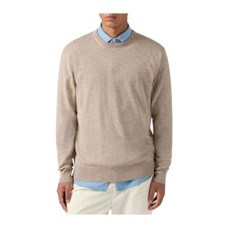 Saint Barth Regent Merinocash Rundhals-Pullover - - Knitwear - Herren - Beige - S