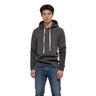 Generic Pull &agrave; manches longues pour homme - Automne et hiver - Col montant - D&eacute;contract&eacute; - Tendance - Col en V, Gris fonc&eacute; (capuche), XXL