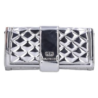 La Carrie Night Edition Gl&auml;nzende Kunstleder-Tasche - - Accessories - Damen - Grau - ONE SIZE