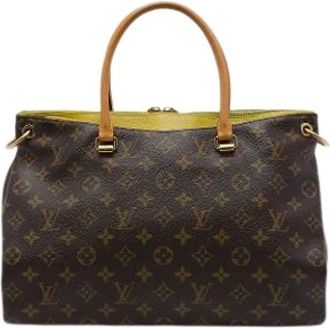 Louis Vuitton Sac cabas Pallas Pre-owned - Femme - Pre-owned - Brun - Taille: ONE Size