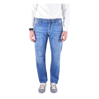Moorer Jean Droit - Homme - Jeans - Bleu - Taille: W30