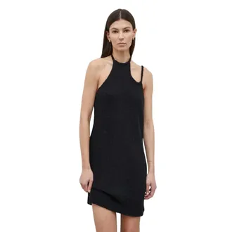 Won Hundred Halter-Kleid mit ausgestelltem Rock - - Dresses - Damen - Schwarzk - XS
